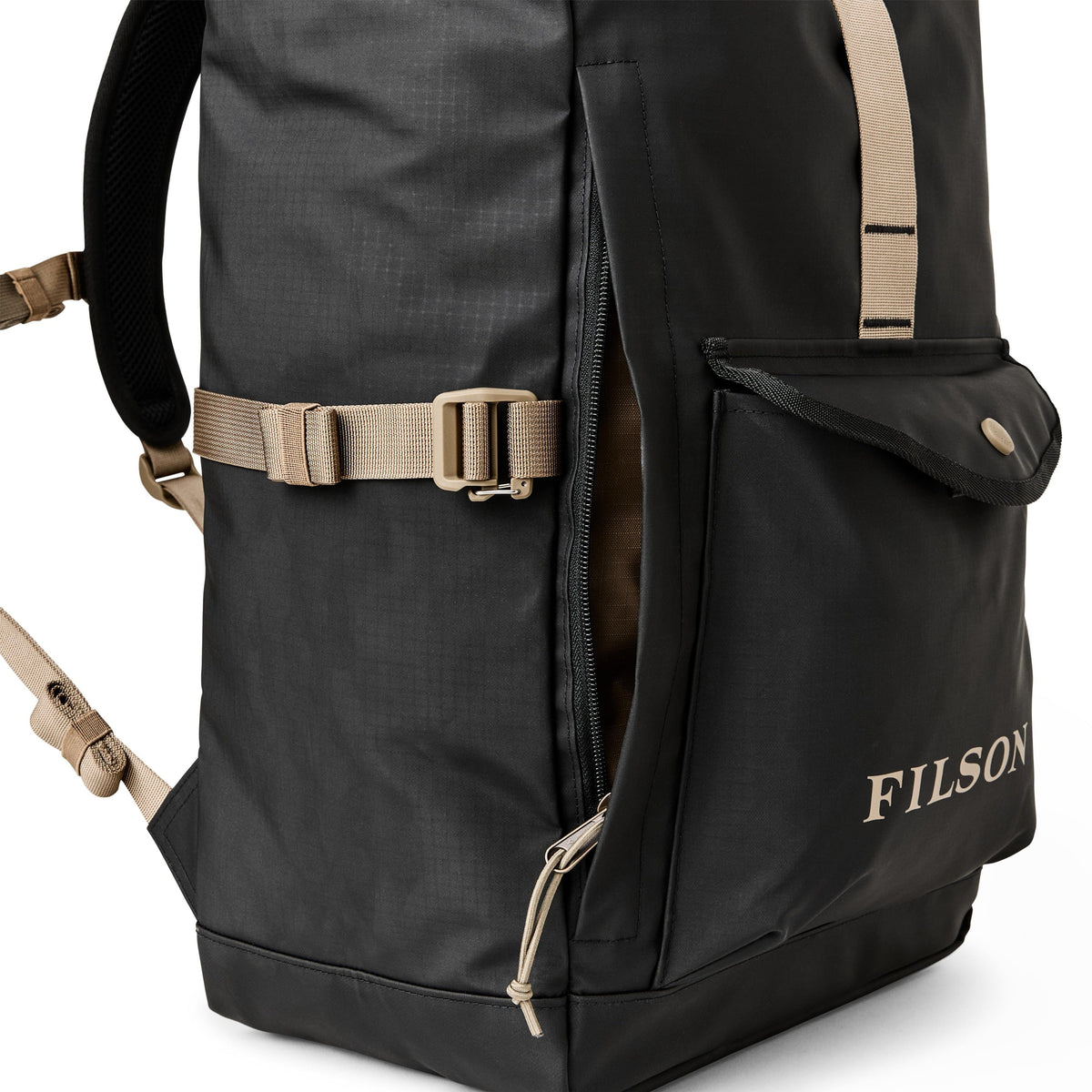 Filson Scout 50L Duffle Bag- Black / Covert